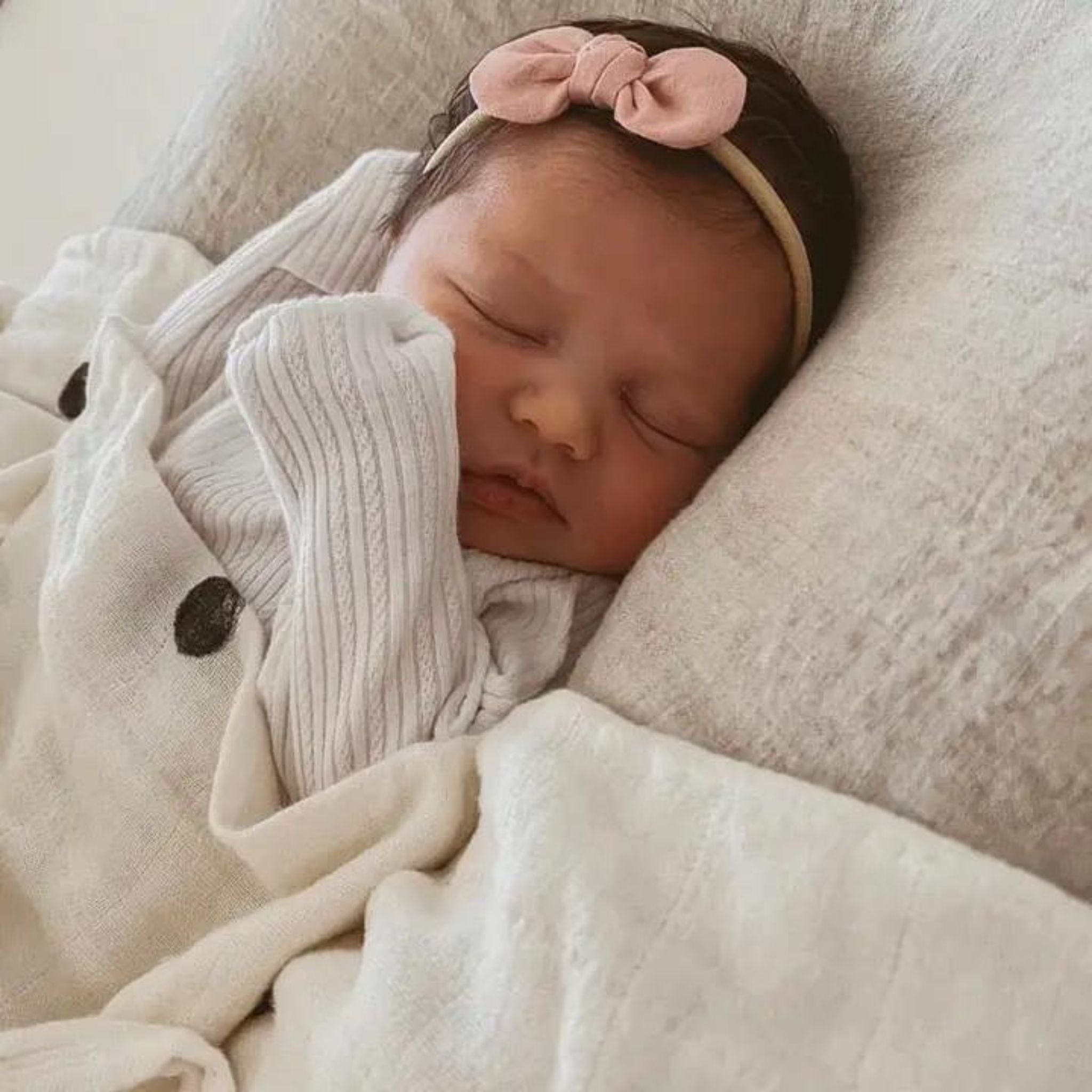 Mae & Rae | Baby Bows & Accessories - Dusty Pink – Coco & Bundle