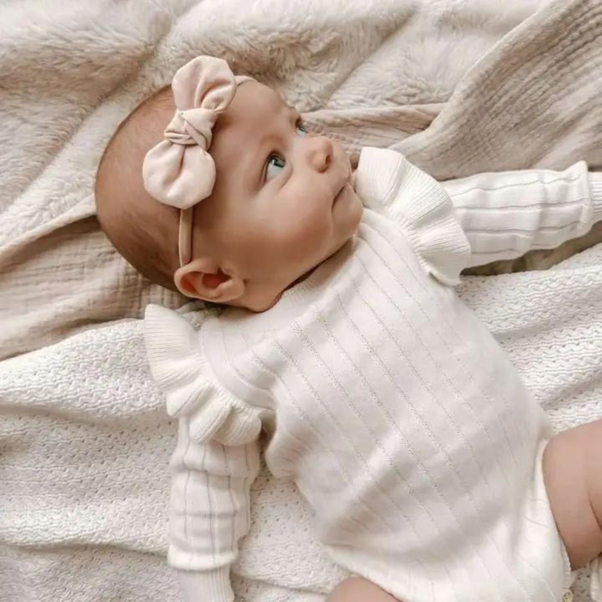 Mae & Rae | Baby Bows & Accessories - Pale Blush – Coco & Bundle