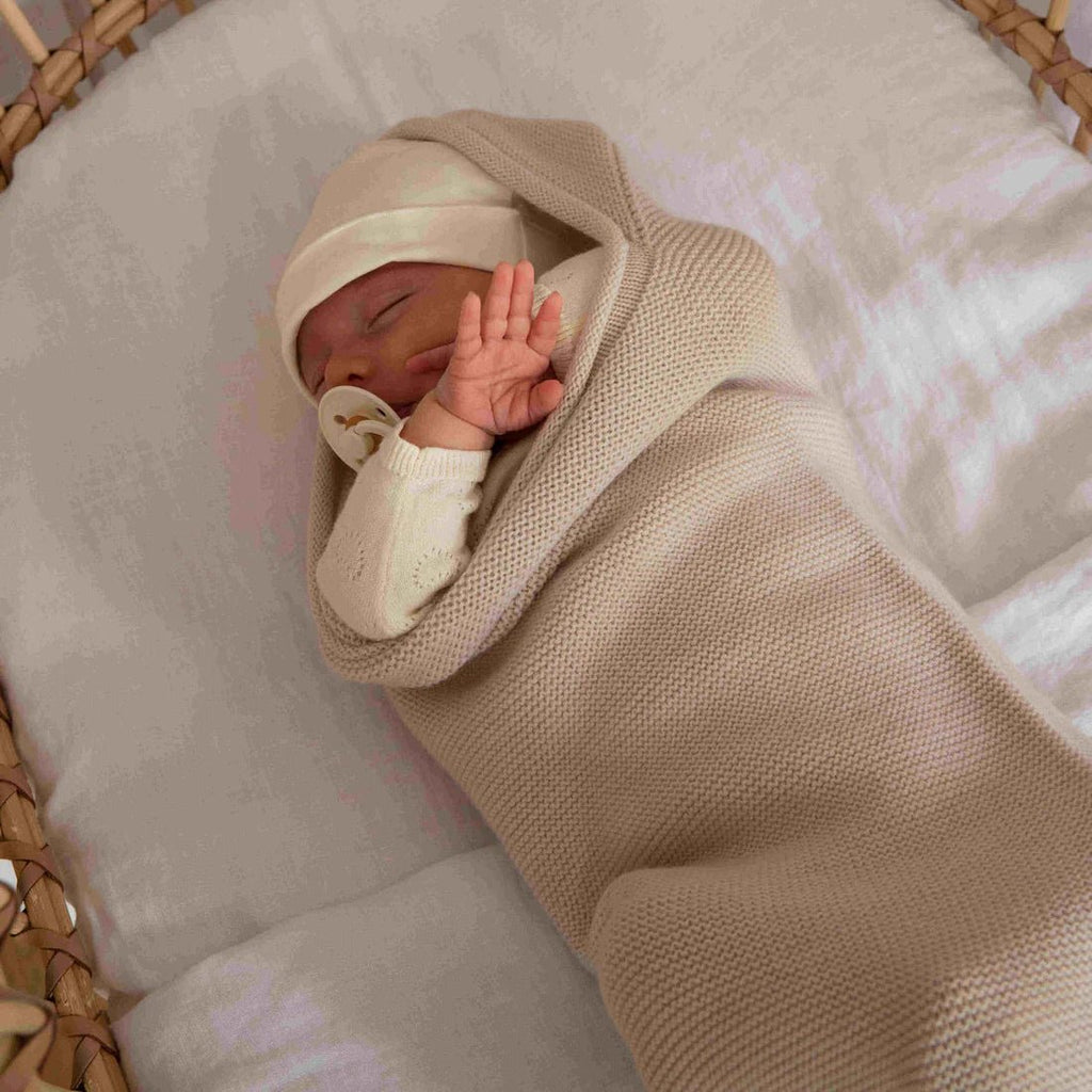 Baby Blankets & Swaddles | HVID Cocoon - Cream – Coco & Bundle